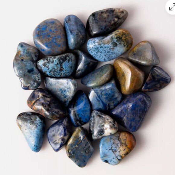 Tree Of Life Gems | Office | 4 Lb Tumbled Dumortierite Blue Moon Denim ...